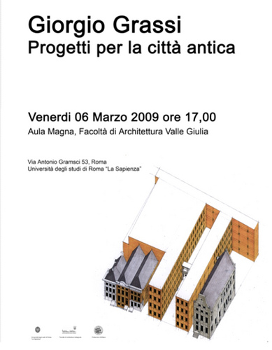 Giorgio Grassi … | Centro Studi Giorgio Muratore